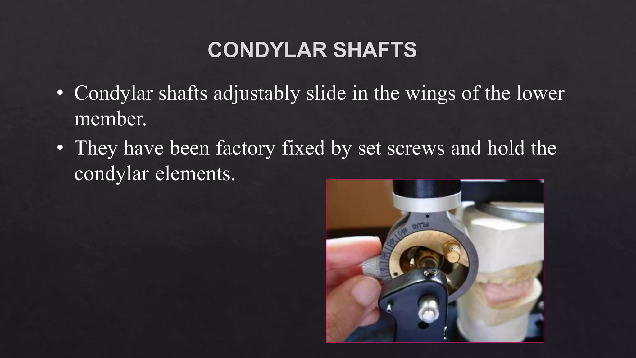 Types of articulators | PPTX