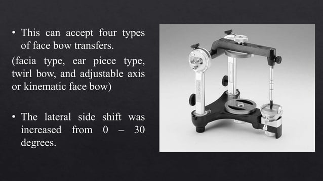 Types of articulators | PPTX | Dental Health | Diseases and Conditions