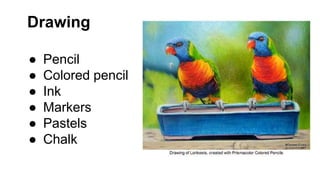 Types of Art Media | PPTX