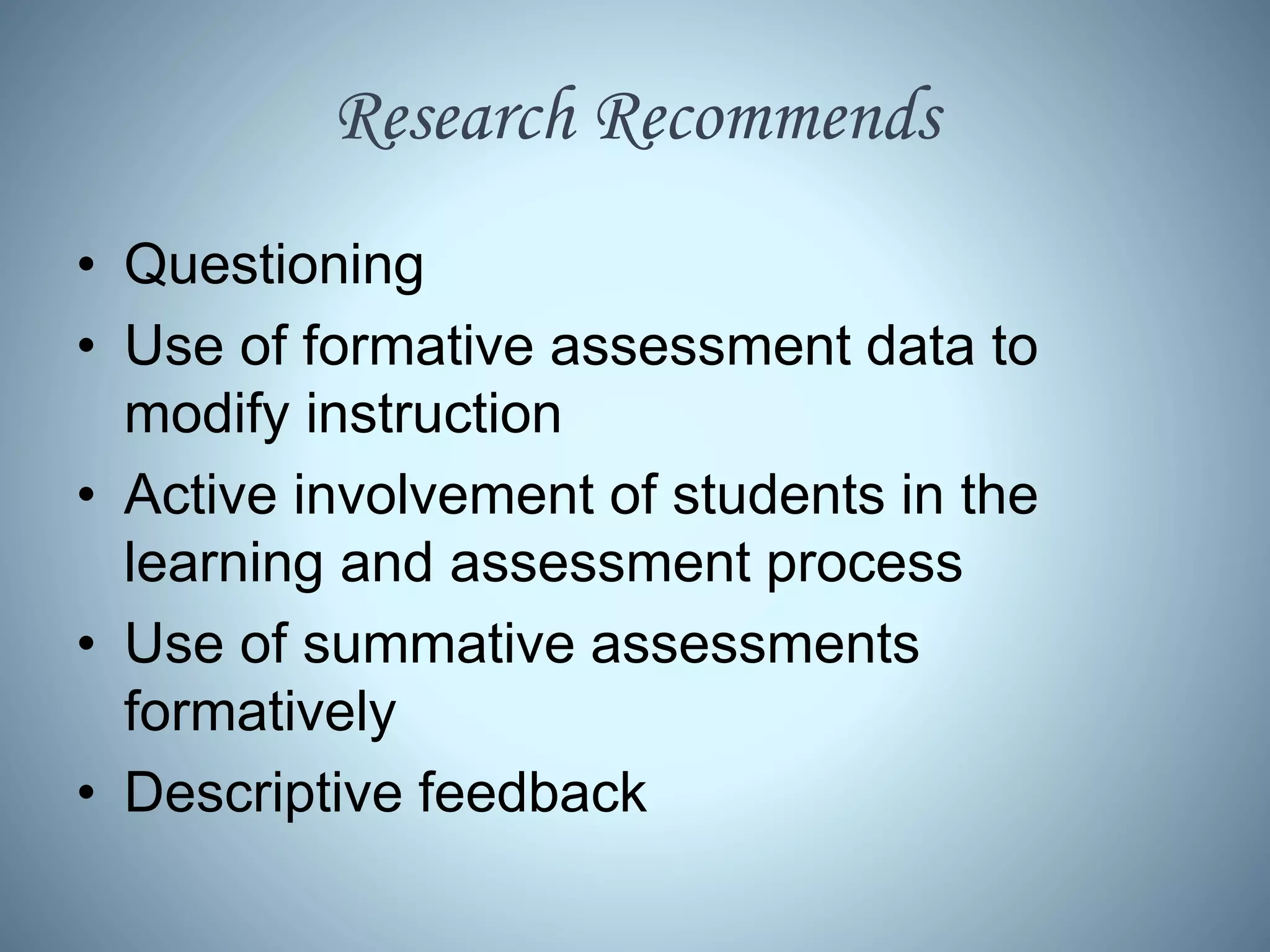 Types of assessment | PPTX