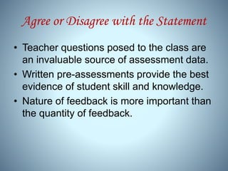 Types of assessment | PPTX