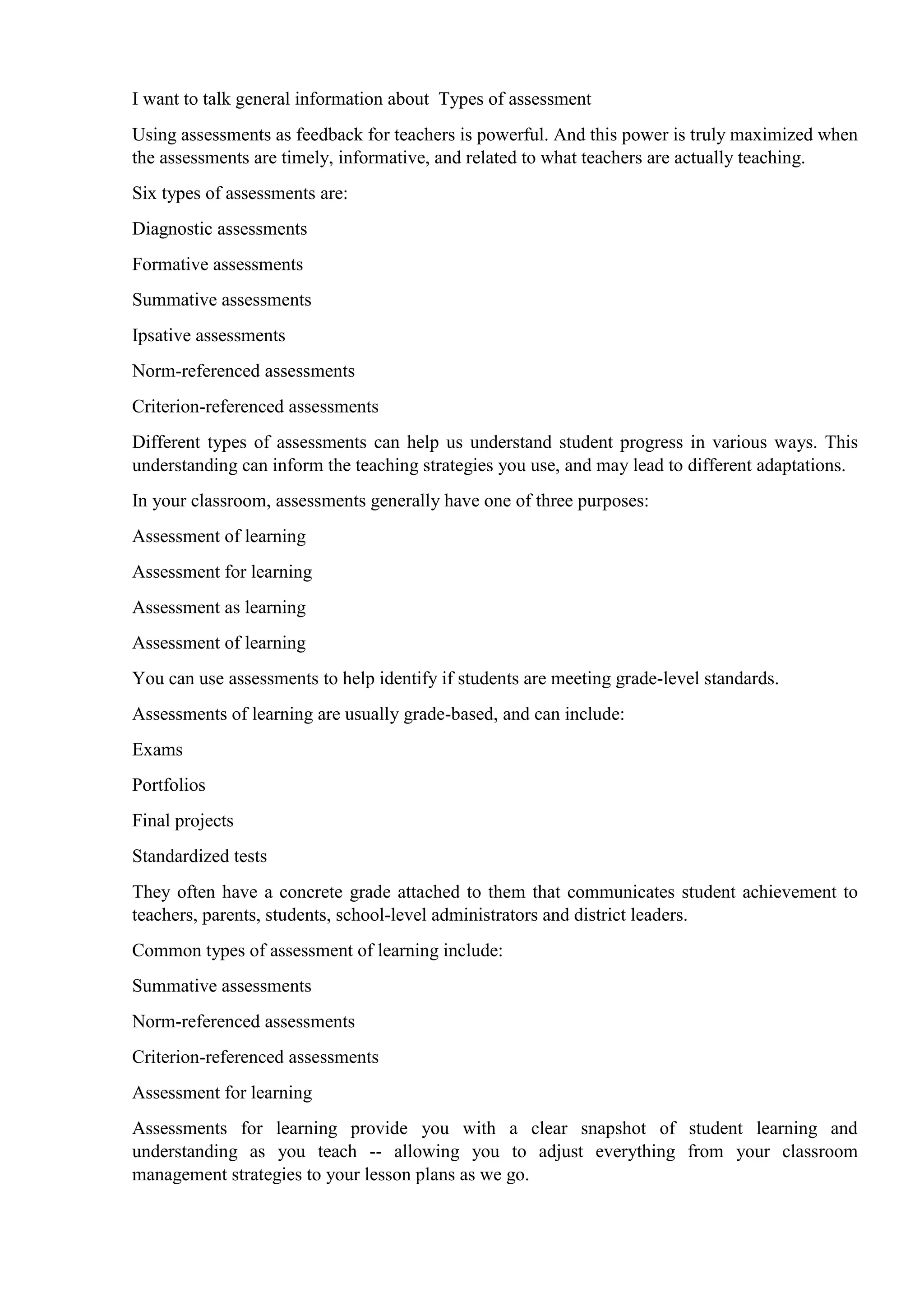 Types of assessment.doc