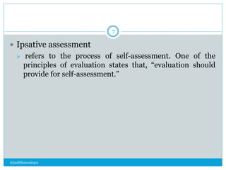 Types of assessment(2) | PPT