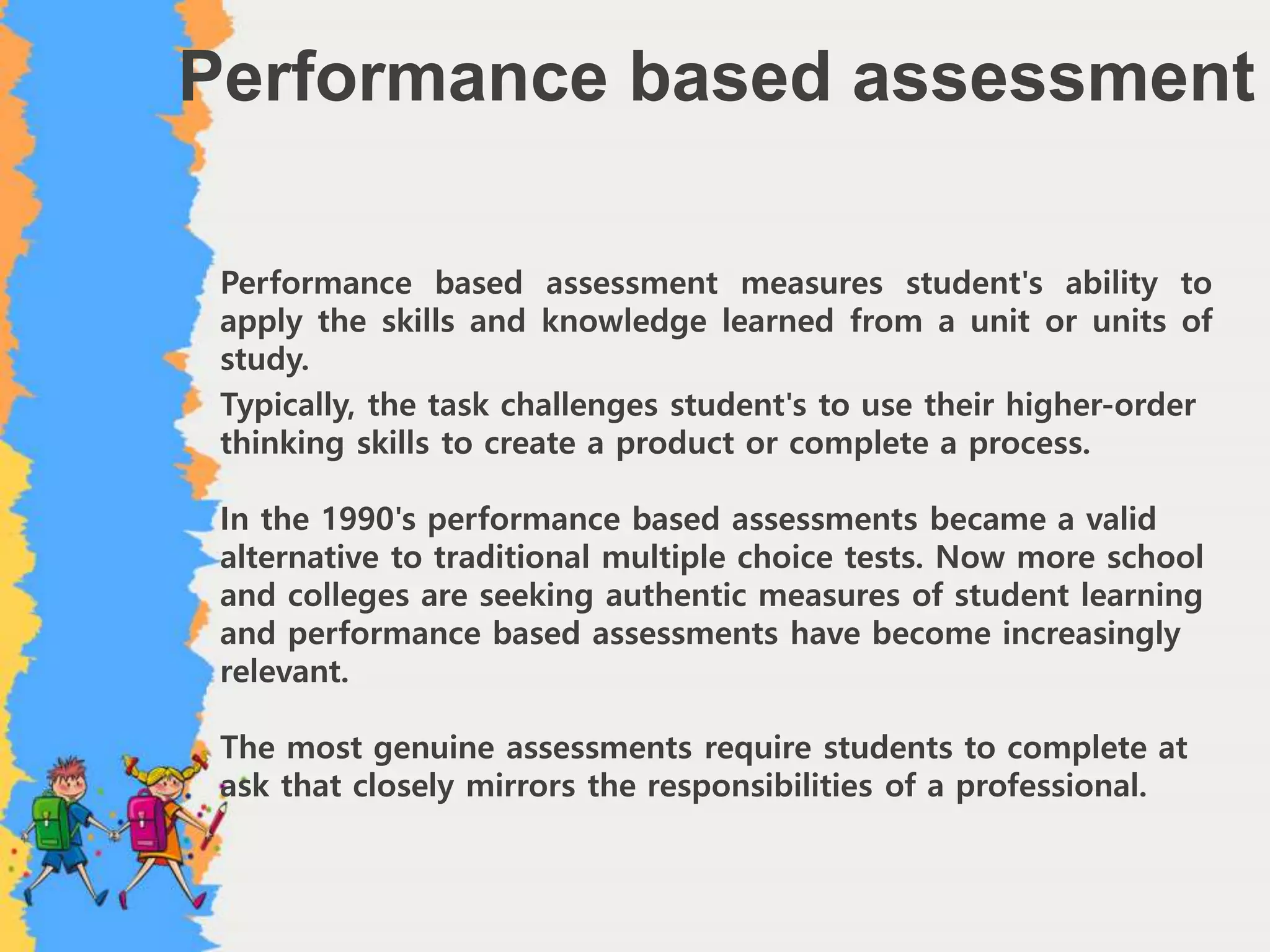 Types of Assessment in Classroom | PPTX