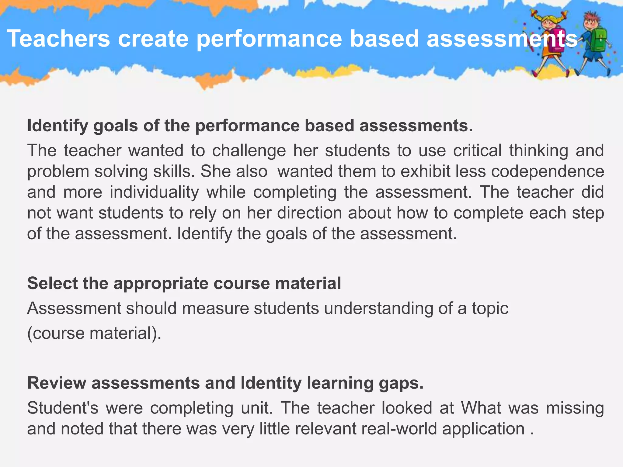 Types of Assessment in Classroom | PPTX