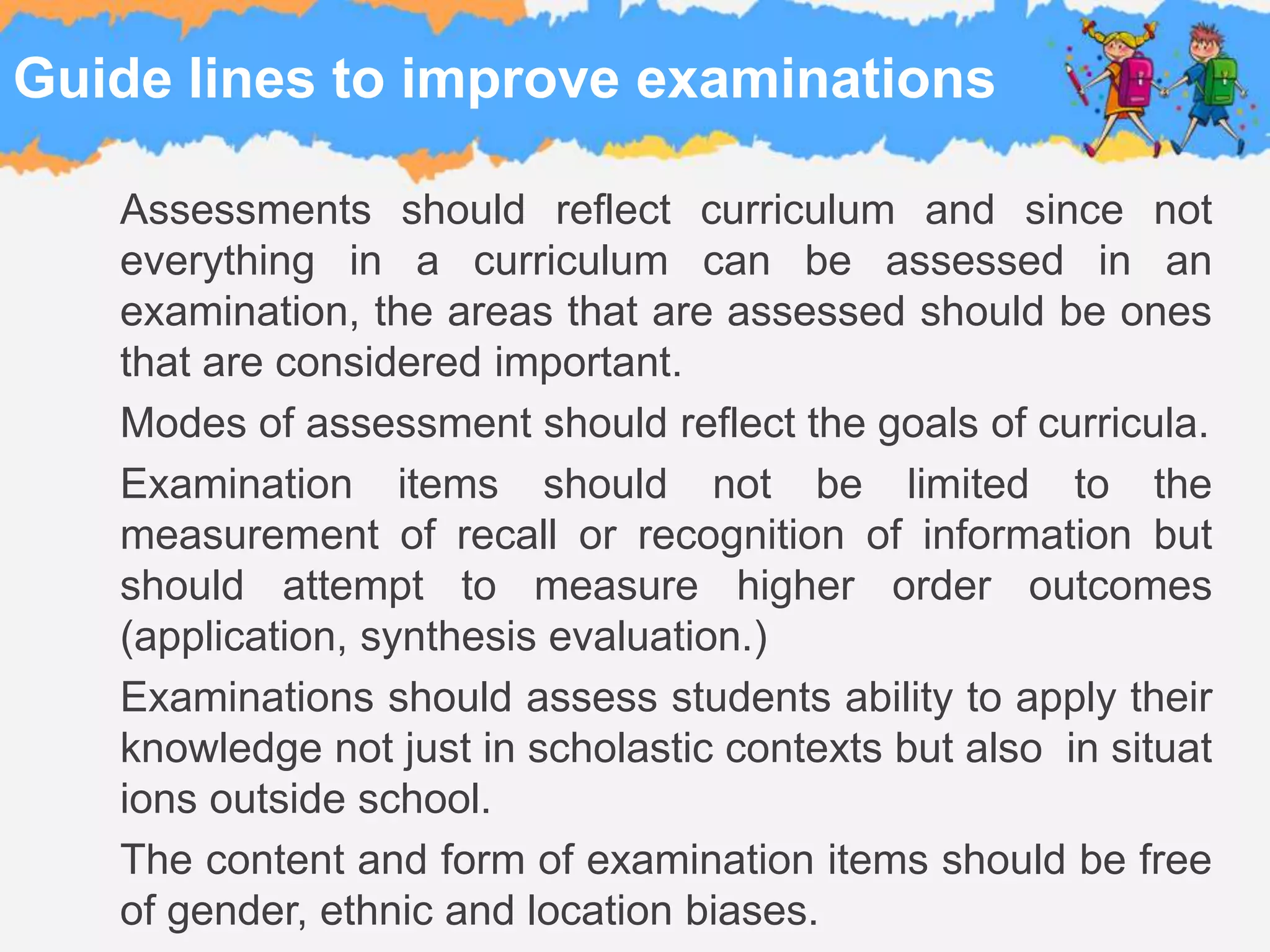 Types of Assessment in Classroom | PPTX