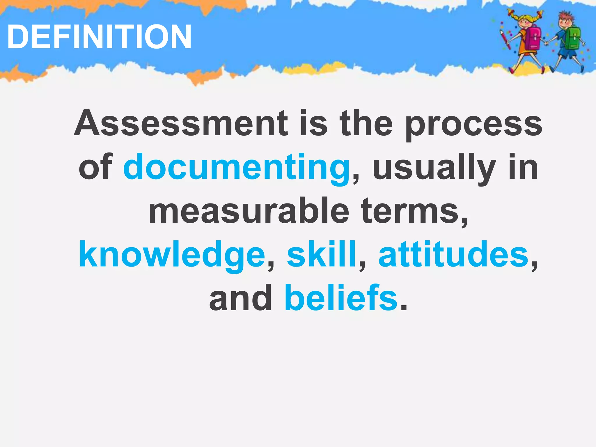 Types of Assessment in Classroom | PPTX