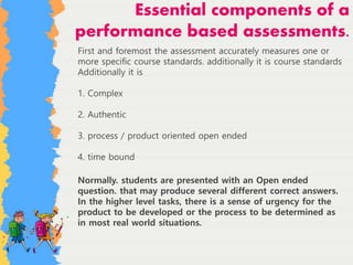 Types of Assessment in Classroom | PPTX