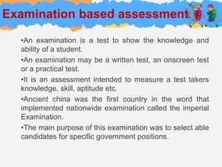 Types of Assessment in Classroom | PPTX