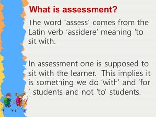 Types of Assessment in Classroom | PPTX