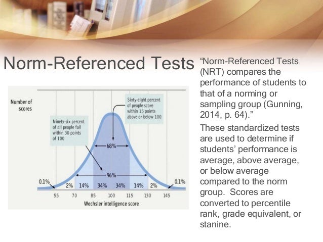 Types of assessments