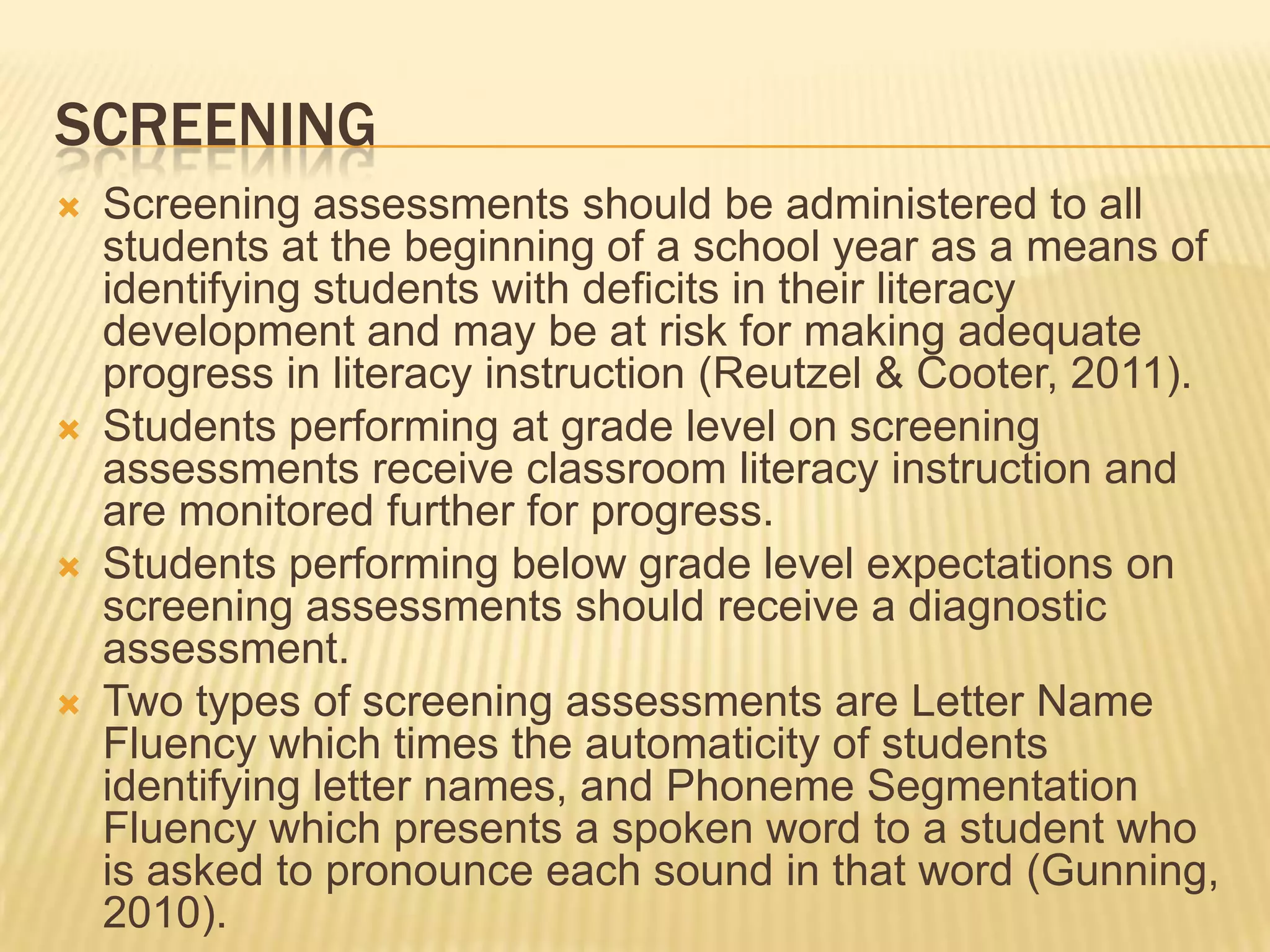 Types of assessments ppt | PPTX
