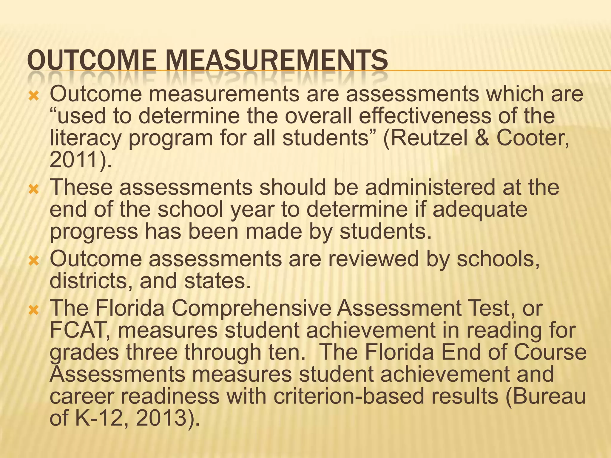 Types of assessments ppt | PPTX