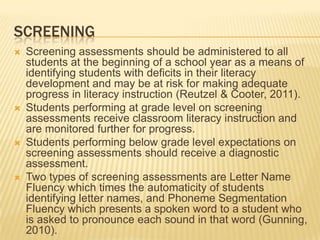 Types of assessments ppt | PPTX