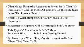 FORMATIVE ASSESSMENT | PPTX