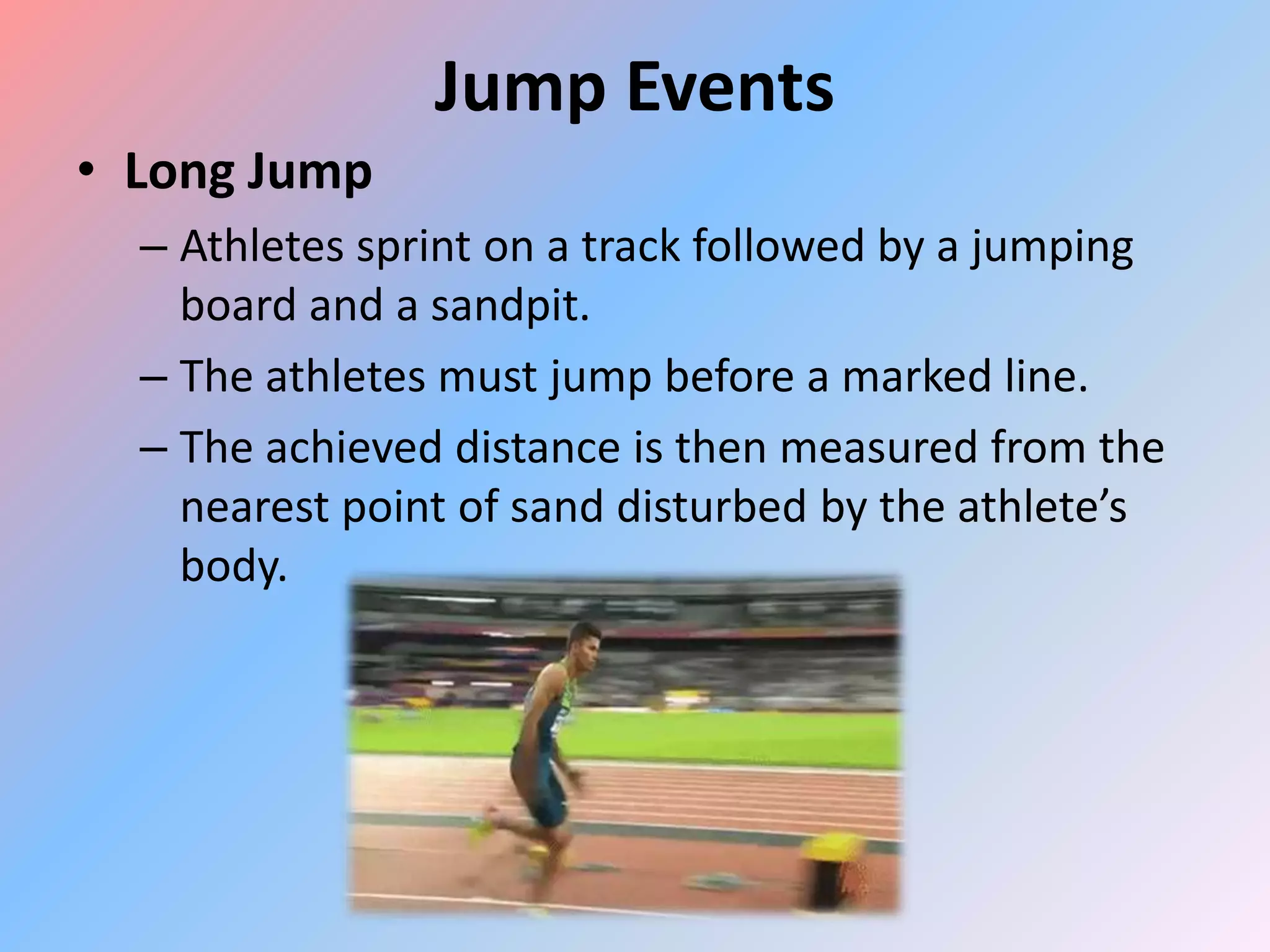 Types of athletics | PPTX