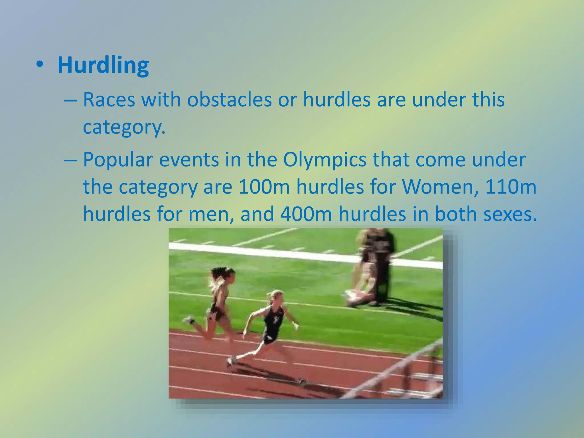Types of athletics | PPTX
