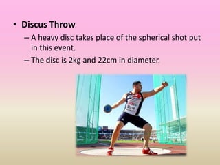 Types of athletics | PPTX