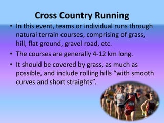 Types of athletics | PPTX