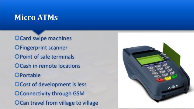 Types of ATMs in the world and their features