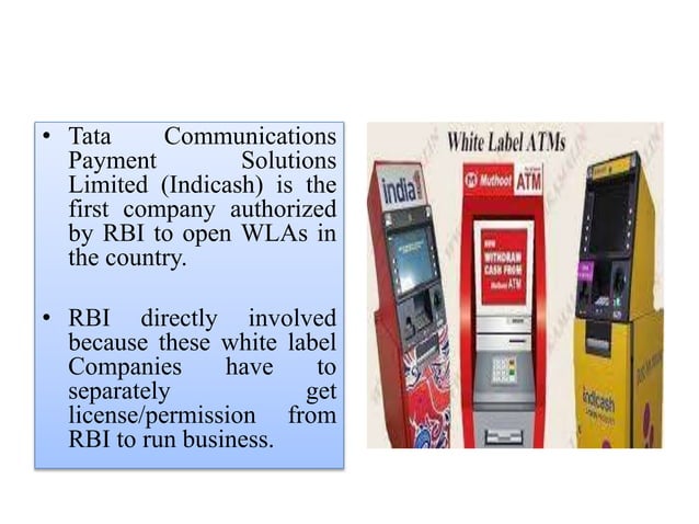 Types of ATM NR.pptx | Business Banking & Finance | Business