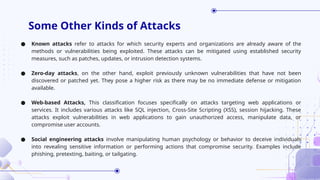 Types of Attack some common types of network attacks | PPT