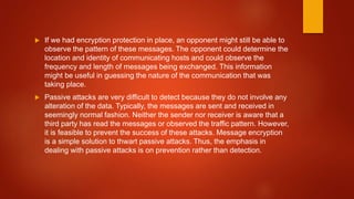 What is Cryptography and Types of attacks in it | PPTX