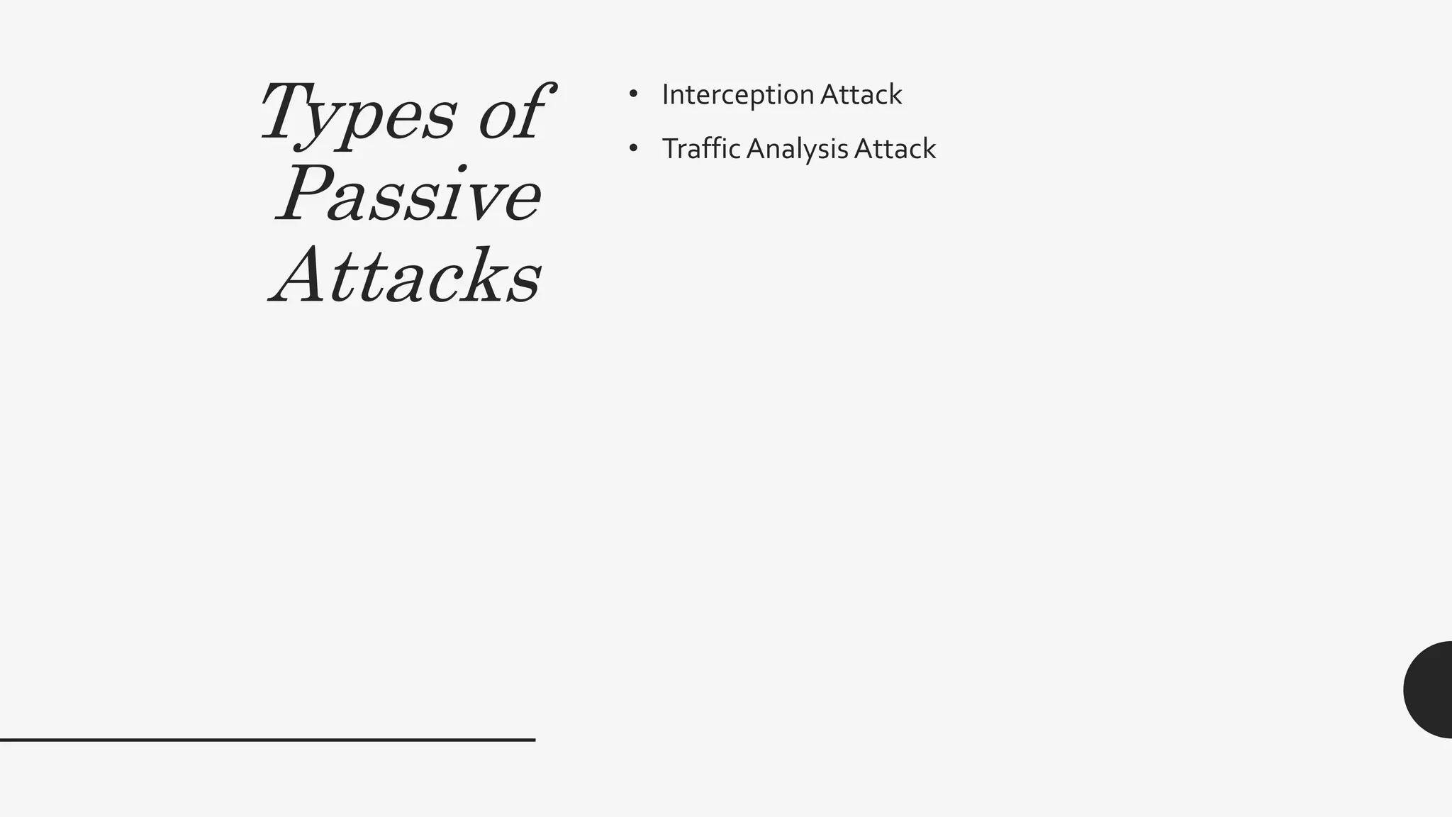 Types of attacks | PPTX