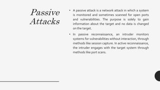Types of attacks | PPTX