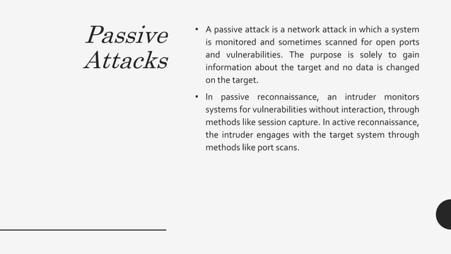 Types of attacks | PPTX