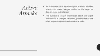 Types of attacks | PPTX