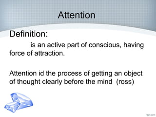 Types of attention (1) | PPT