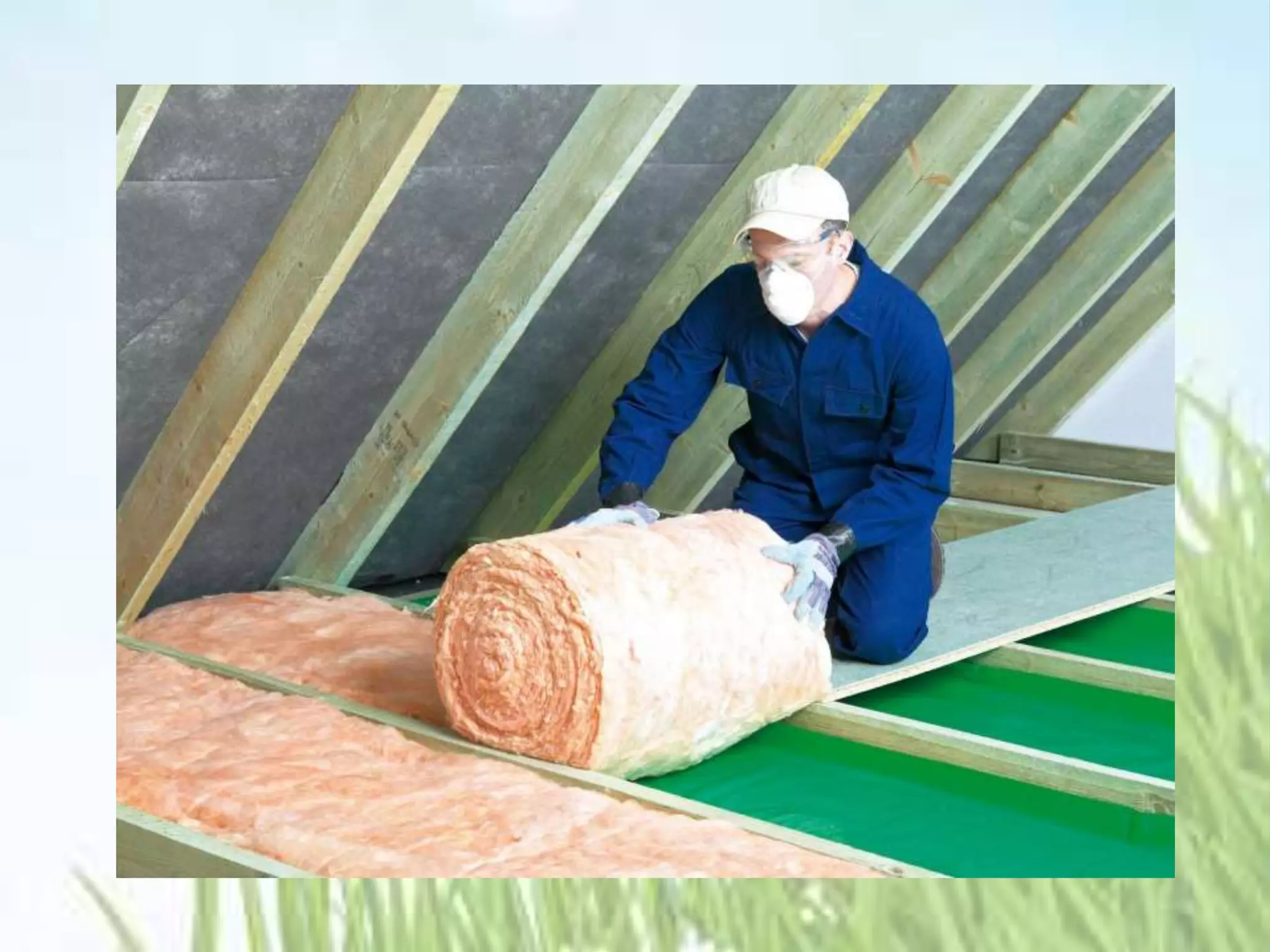Types of attic insulation used in hot and cold climates | PPT
