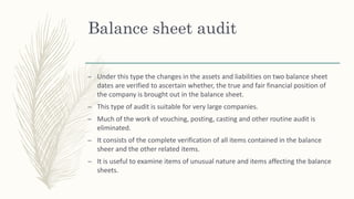 Types of Audit | PPTX