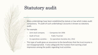 Types of Audit | PPTX