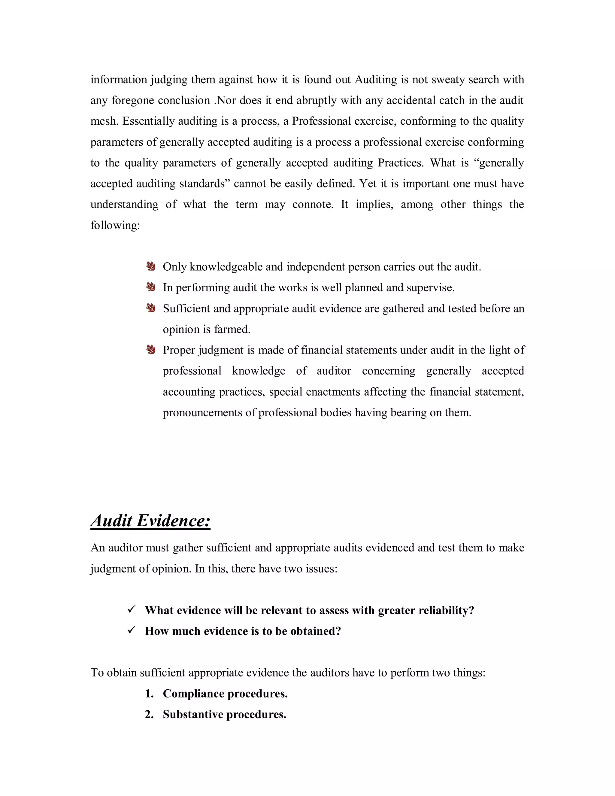 Types of auditor | PDF