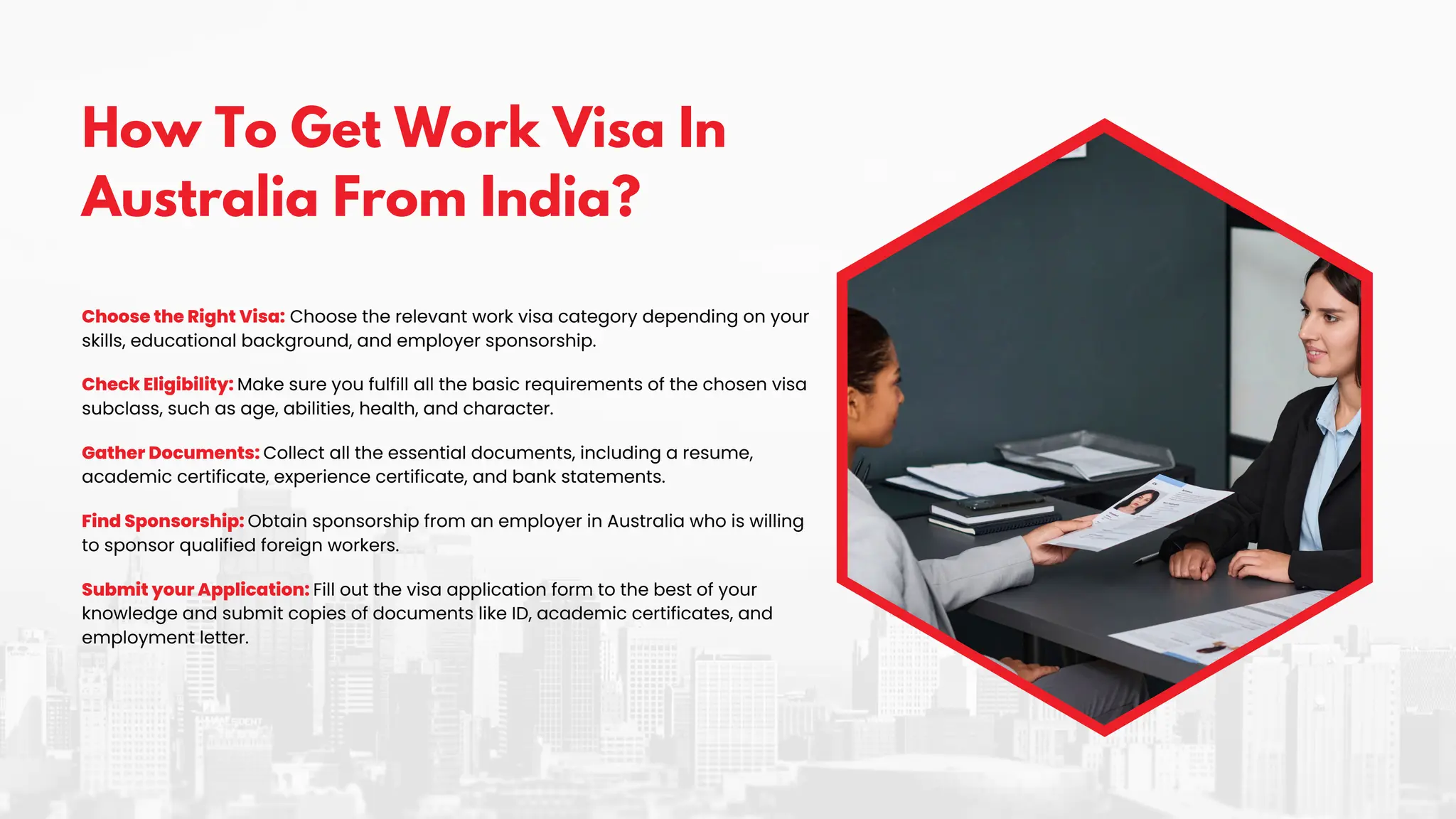 Different Types of Australia Work Visa | PDF