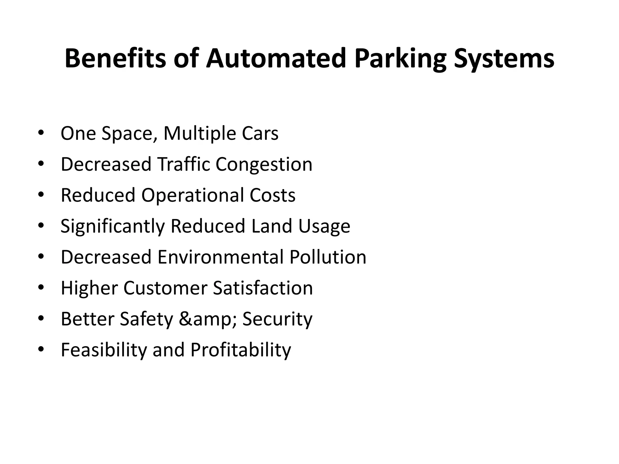 Types of automated parking systems | PPTX