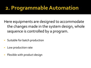 Types of Automation | PPTX