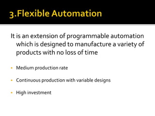 Types of Automation | PPTX