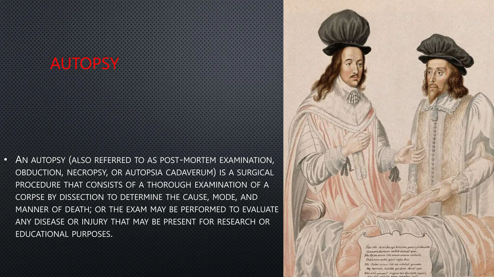 A brief overview of the different types of autopsy | PPTX