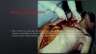 A brief overview of the different types of autopsy | PPTX