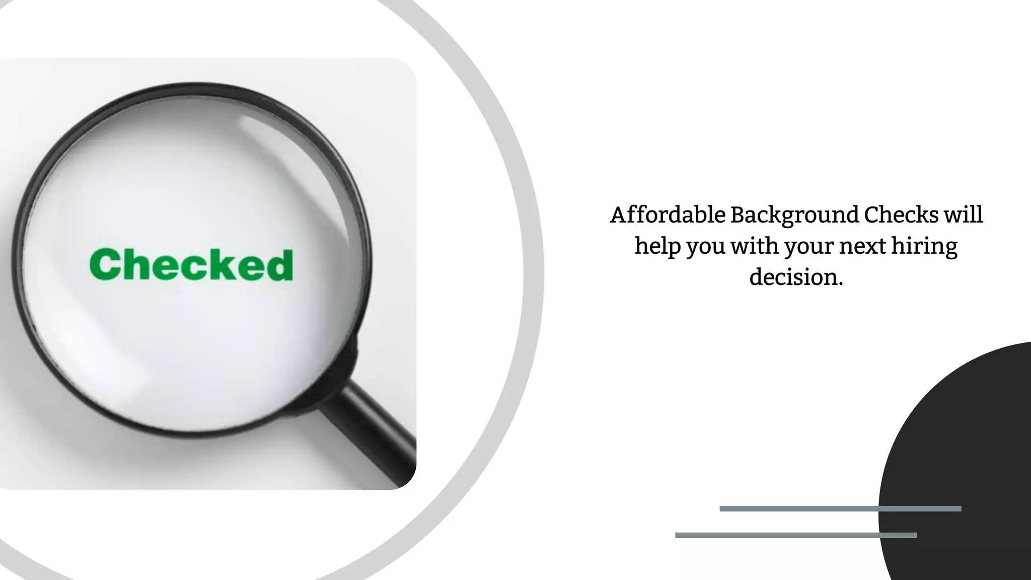 Types of Background Checks that you Can do for your New Hires | PPT