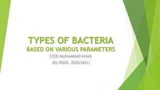 Types of Bacteria | PDF