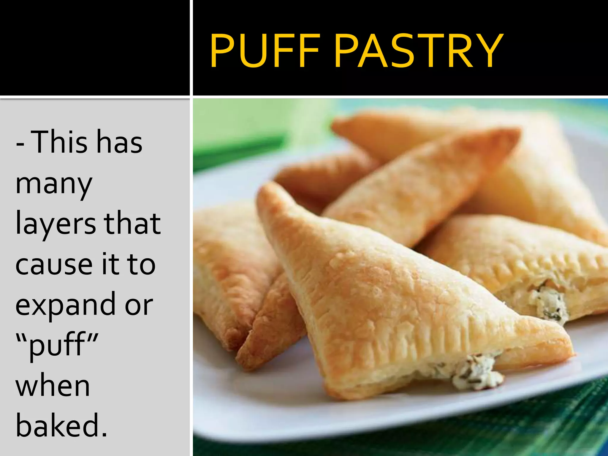 Types of baked products | PPTX