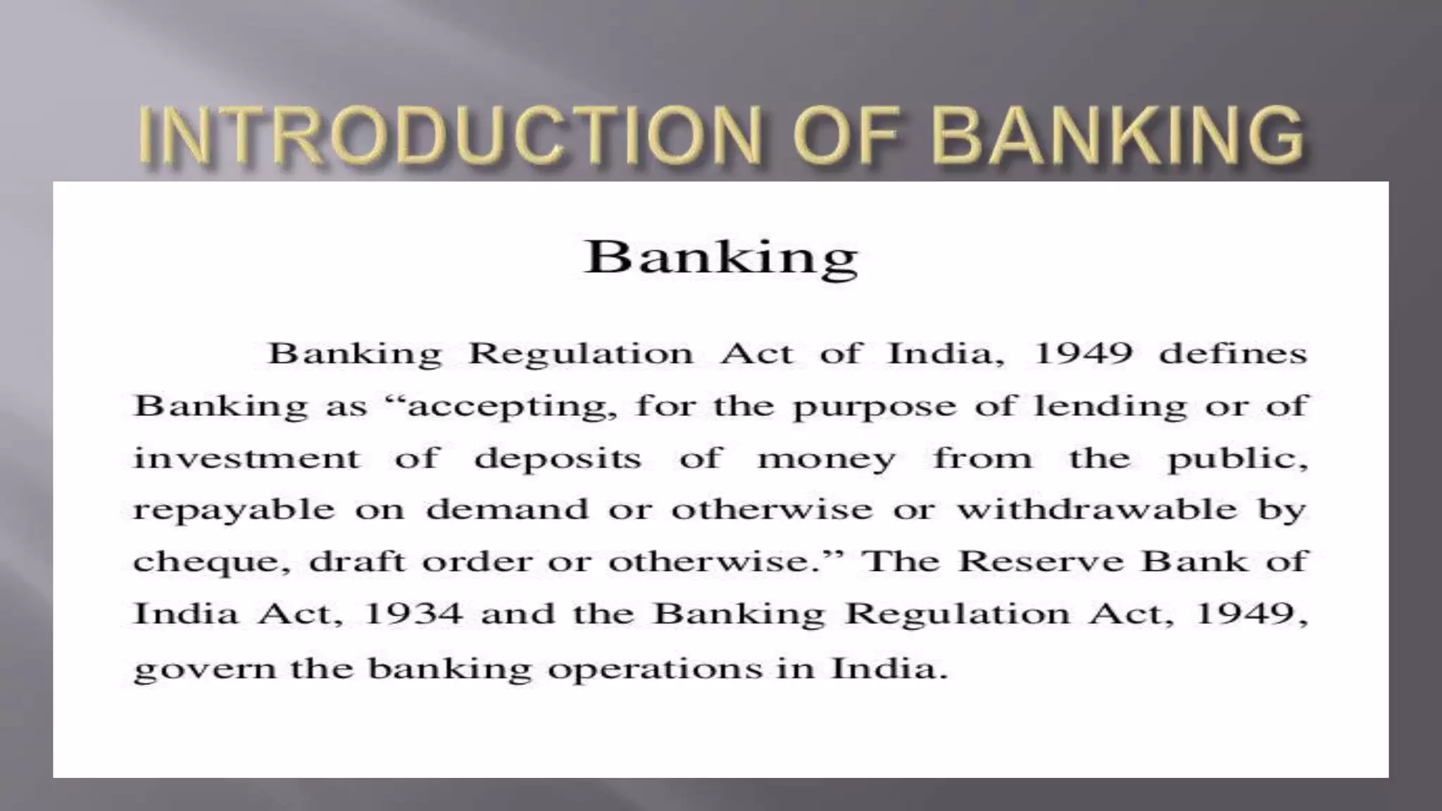 Types of banking | PPTX