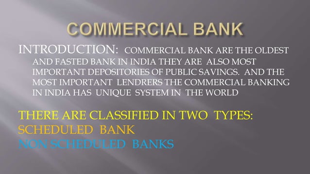 Types of banking | PPTX