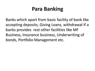 Types of banking | PPT