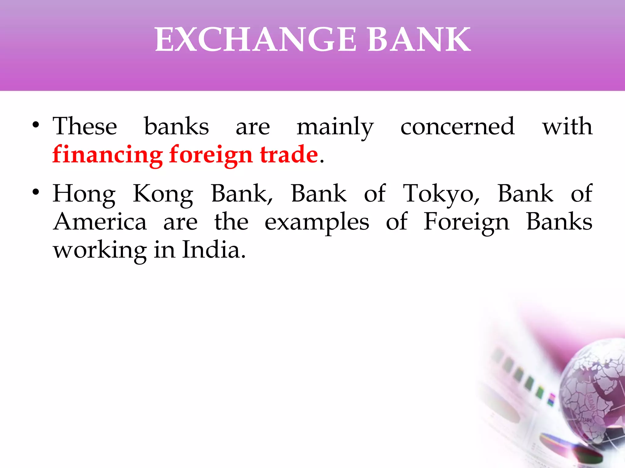 Types of Banks | PPT