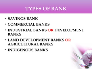 Types of Banks | PPT
